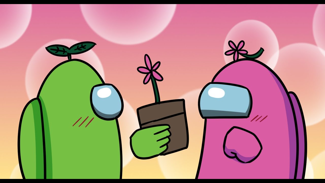 Among Us animation 2 アモングアスアニメ Romance?! among us sad story manga/漫画 ...