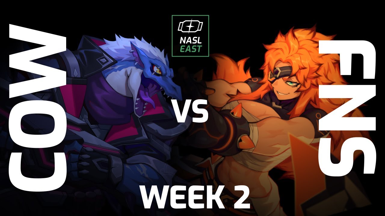 NASL East Week 2 - COW vs FNS - Pro Omega Strikers League - YouTube