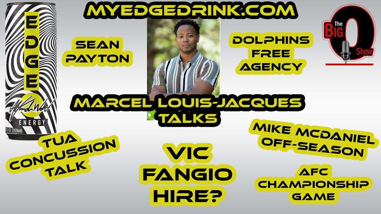 The EDGE Energy Drink Miami Dolphins Insiders Report w/ Marcel Louis ...
