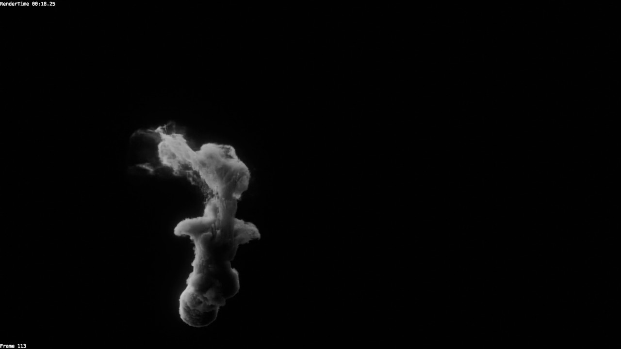 Quick smoke render test - Cycles - YouTube