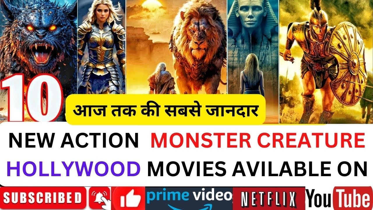 Top 10 Best Nonstop Creature Movies in Hindi | Best Action Creature ...