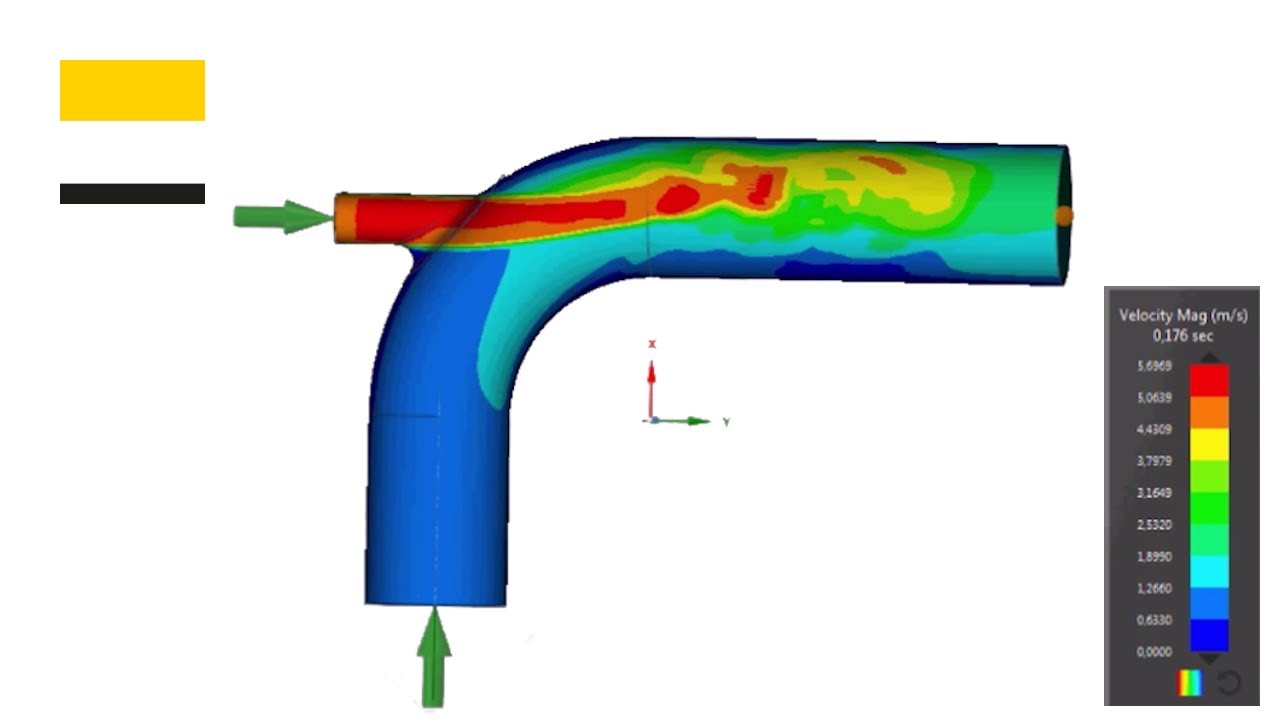 Water Piping | ANSYS Discovery Live | SVS FEM - YouTube