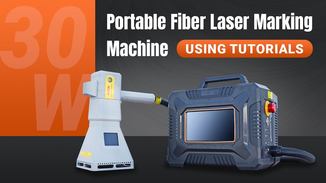 Installation Use Tutorial Video - Portable Fiber Laser Marking Machine ...