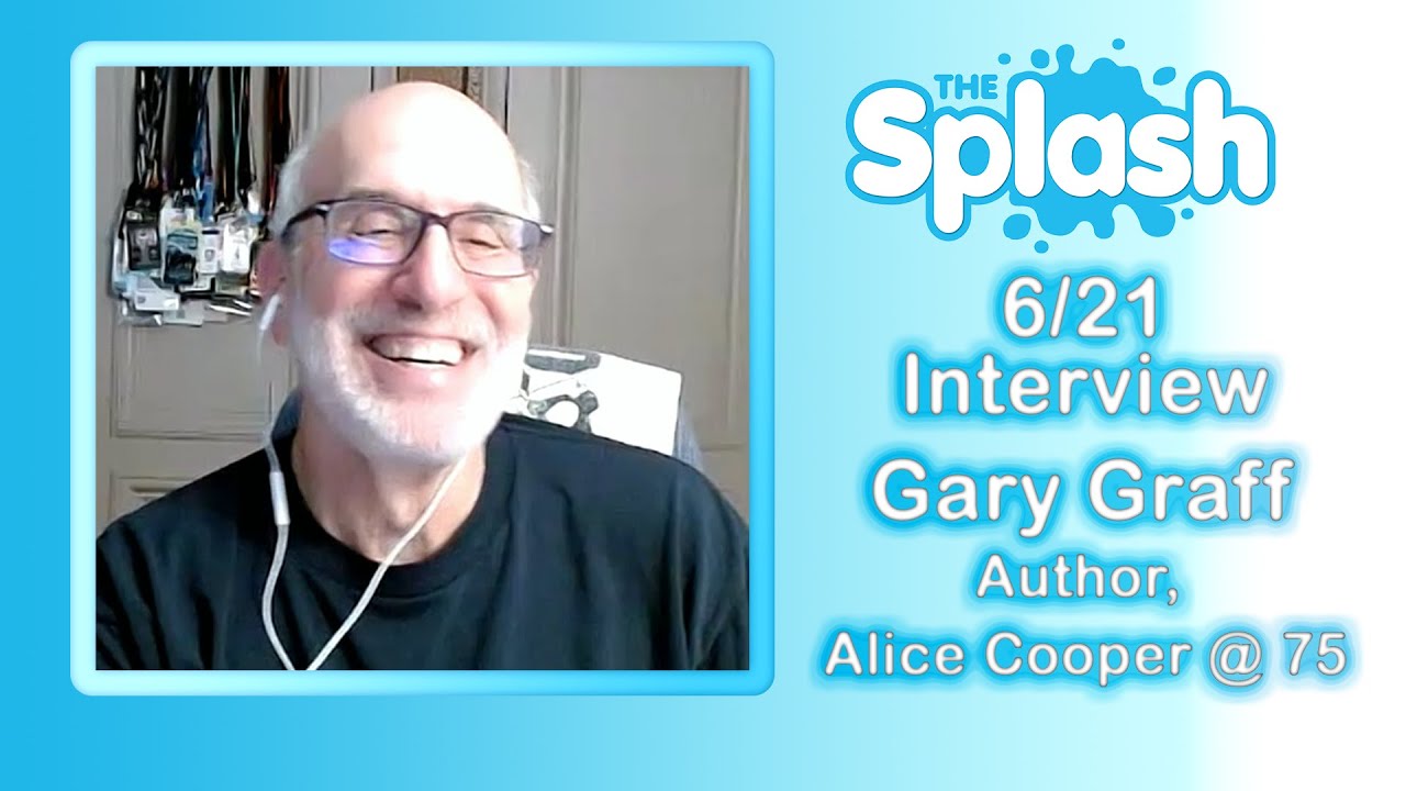 Author Gary Graff Discusses his Book "Alice Cooper @ 75" at Schuler ...
