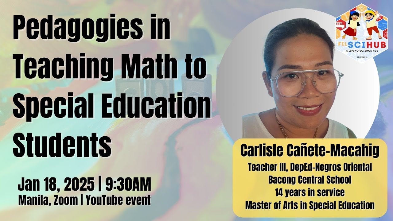 Pedagogies in Teaching Math to Special Education Students - YouTube