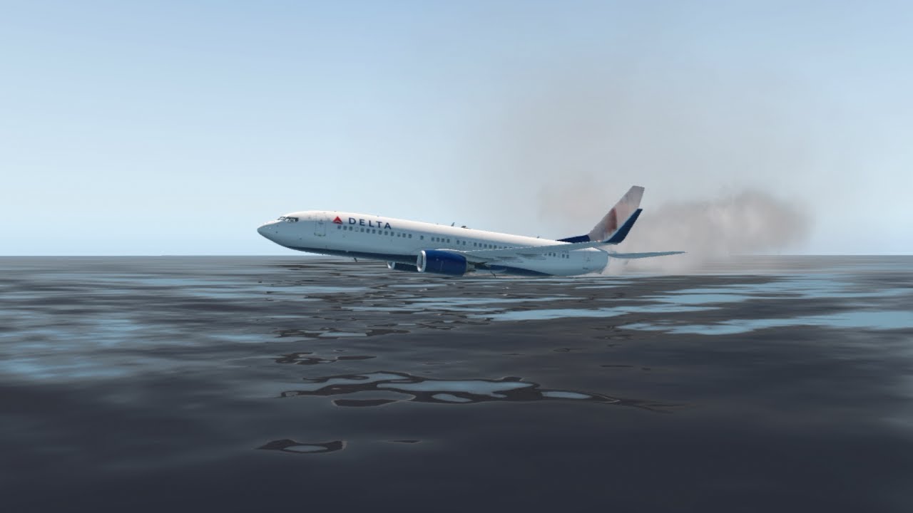 Water Emergency Landing Challenge - YouTube