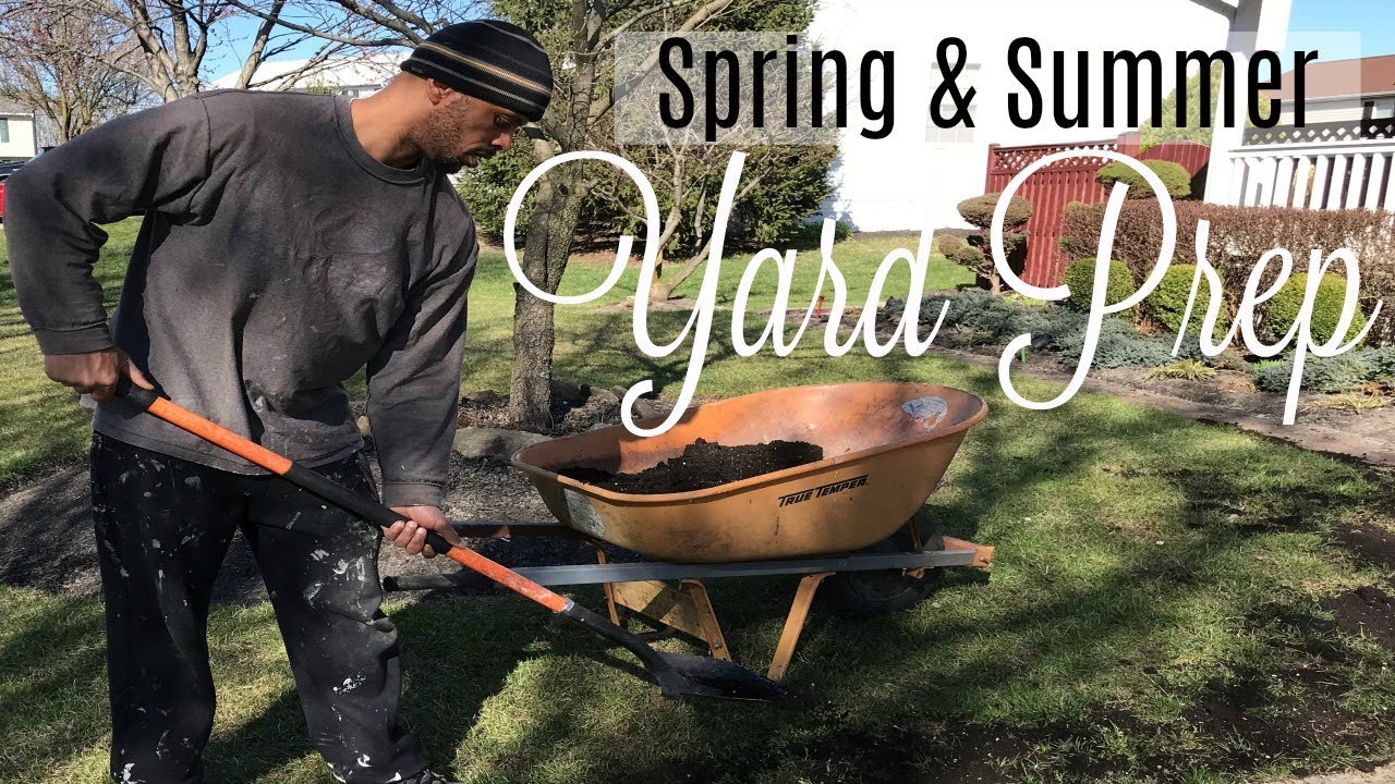 Spring & Summer Yard Prep Part 1: How My Hubby Preps Our Yard for ...