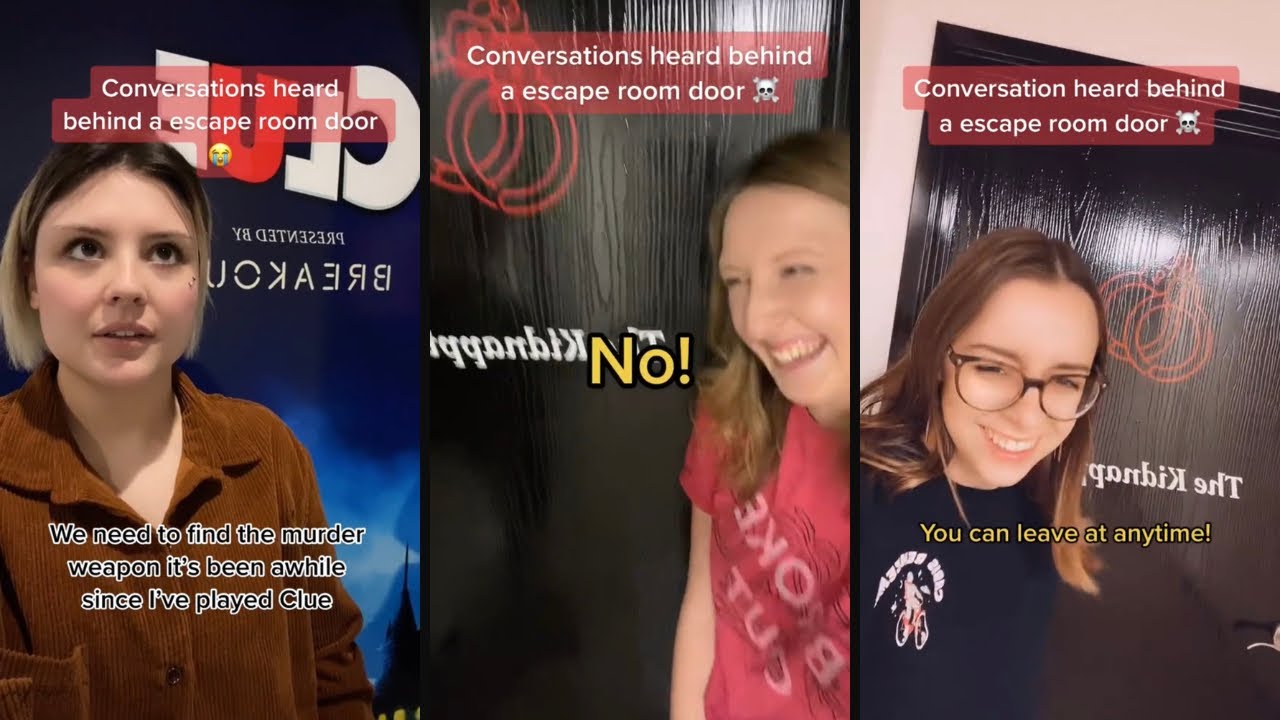 Unforgettable Funny Conversations in Escape Rooms 😅 - YouTube