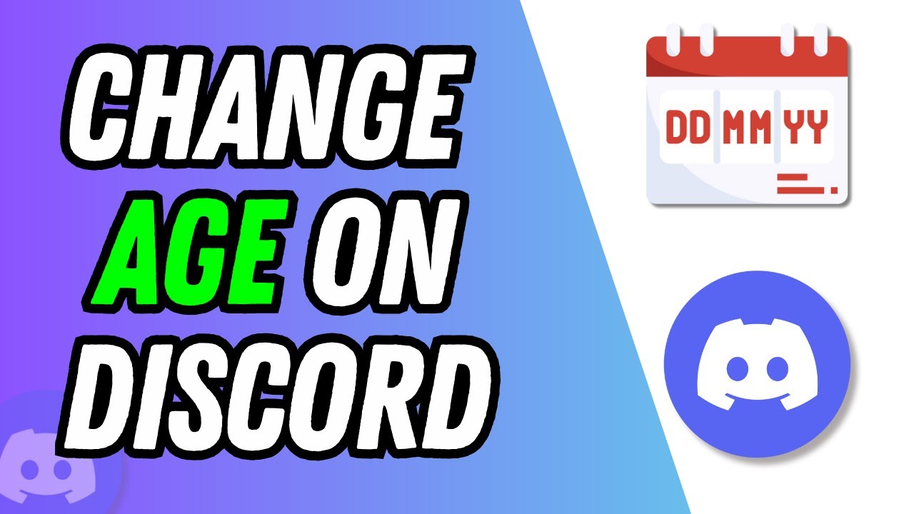 How To Change Age On Discord | Full Guide - YouTube