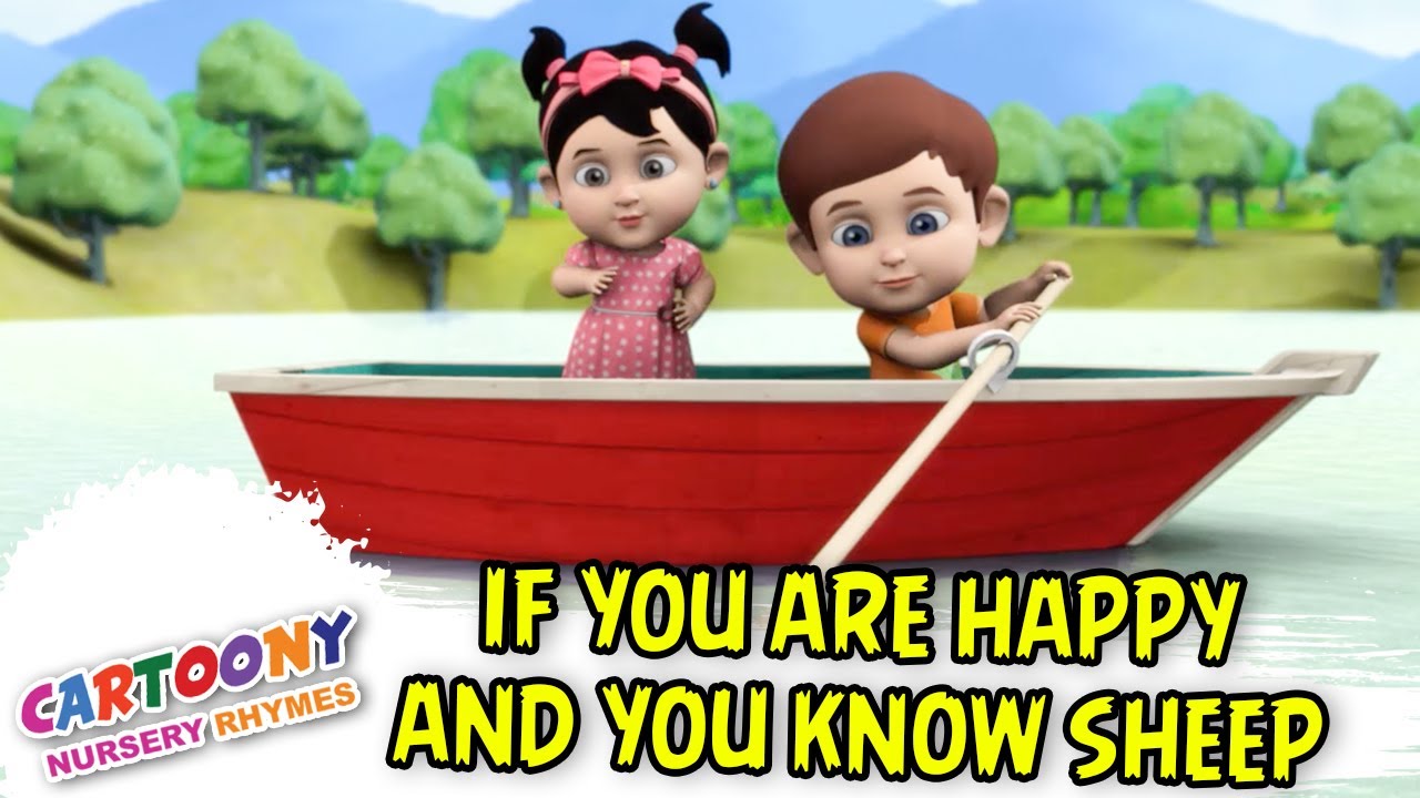 If You Are Happy And You Know Sheep | Educational Rhymes For Kids ...