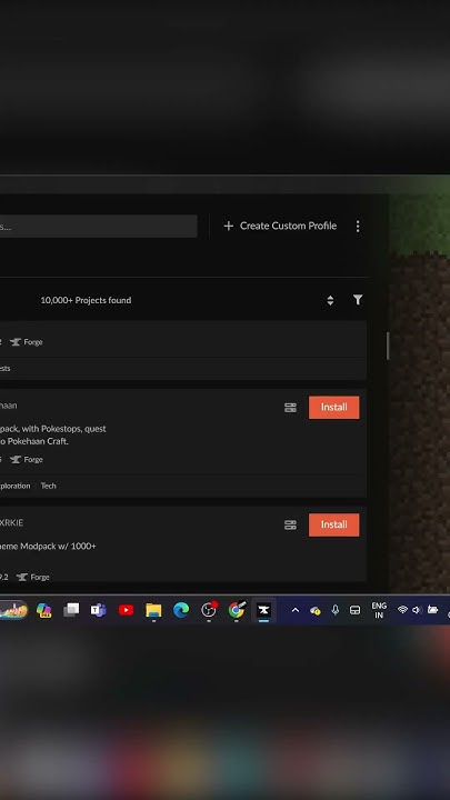 how to download modpacks minecraft in malayalam - YouTube