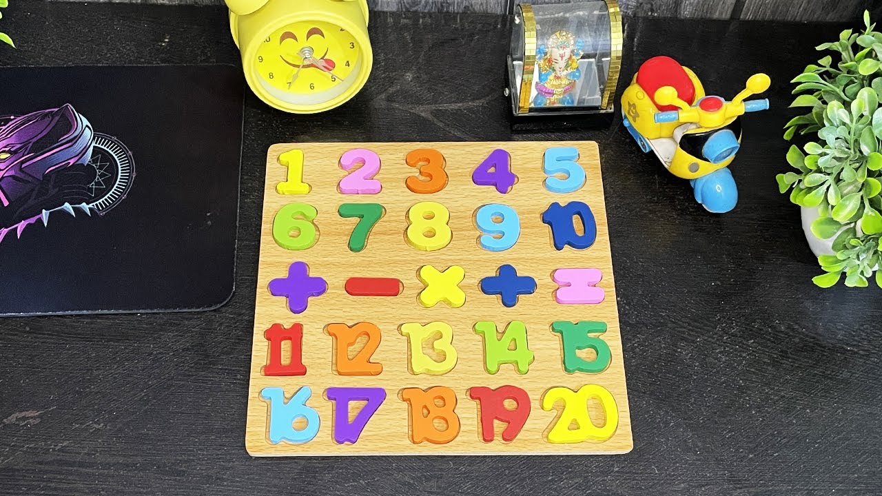 Learn Numbers 1 to 20 & Math Symbols | Easy Learning for Kids ...