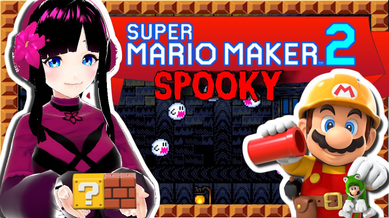 Super Mario Maker 2 | SPOOKY Viewer Levels & Multiplayer LIVE - YouTube