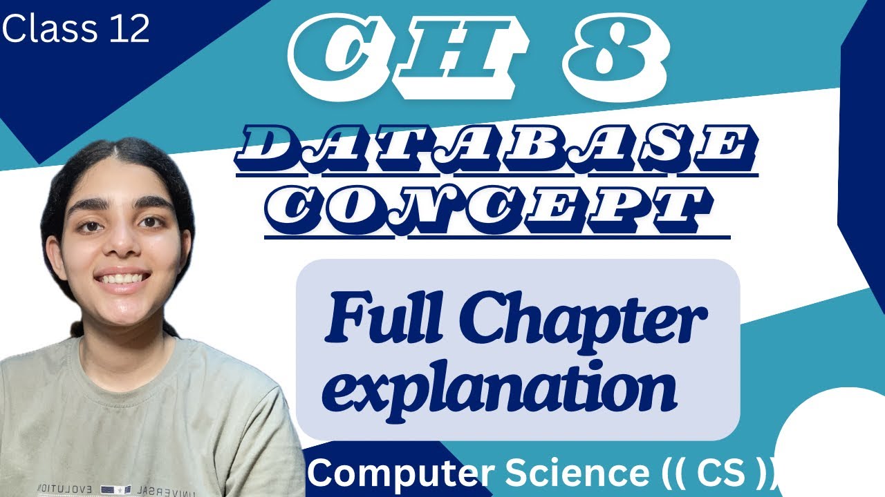 Ch 8 Class 12 Computer Science Full Chapter - YouTube
