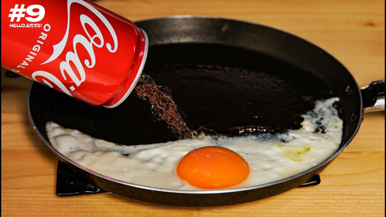 Eggs with Cola. The most delicious meal I have ever eaten - YouTube