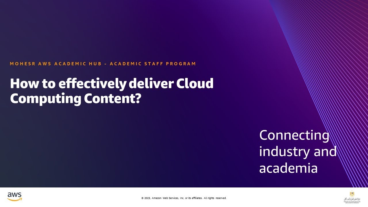 How to effectively deliver Cloud Computing Content? - YouTube