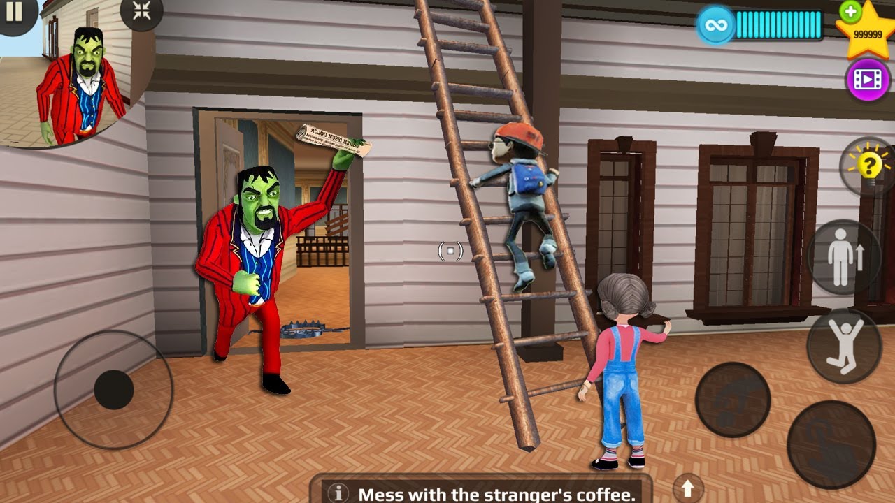 Scary Stranger 3D - New Update New Special Levels Control Mr Grumpy ...