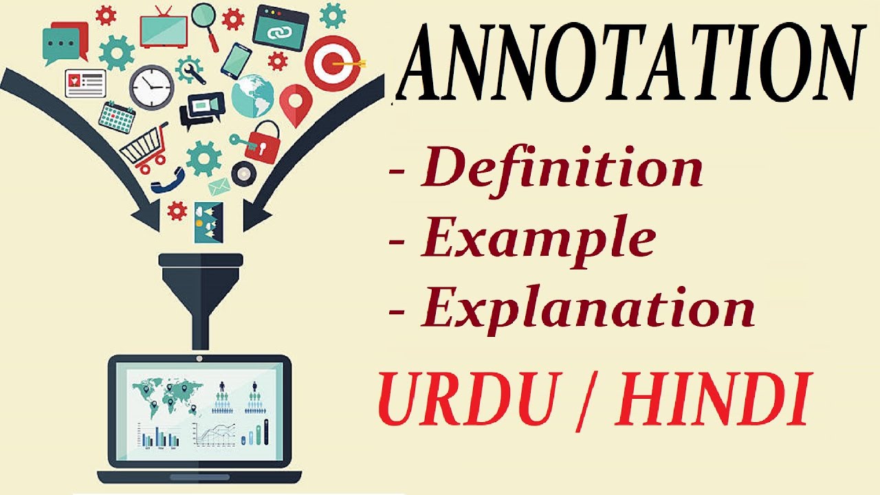 What is an Annotation? | Discourse Analysis | ? Urdu / Hindi - YouTube