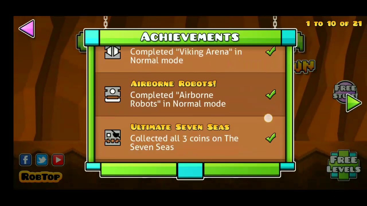 Complete Achievement in GD Meltdown - YouTube