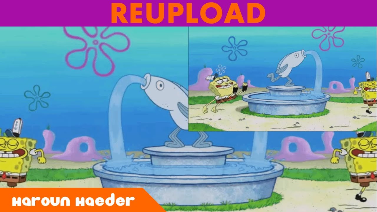 (REUPLOAD) Spongey Spongey destroys someone's fountain Sparta Venom ...