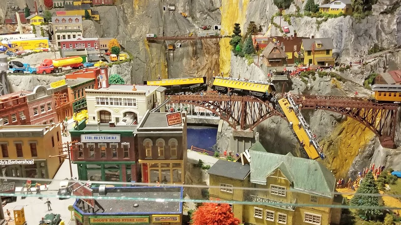 Run the Trains on Largest Railroad Tracks- Northlandz Miniature ...