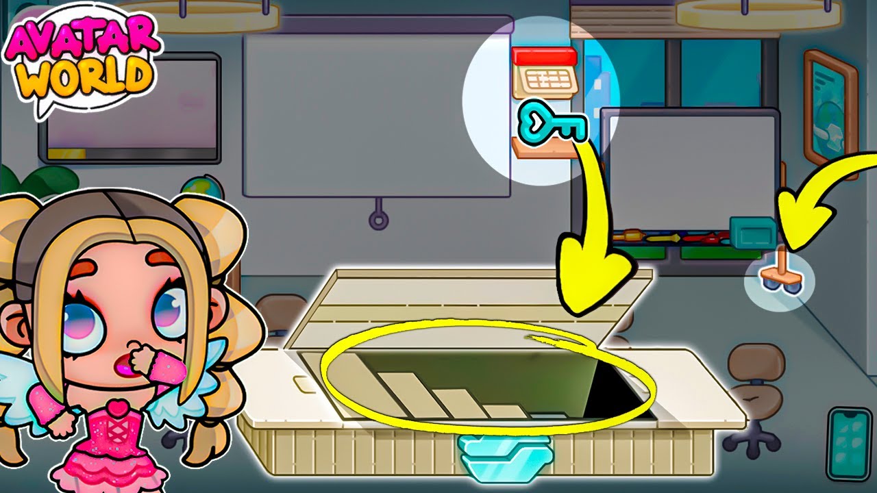 UNLOCK SECRET ROOM🤫 Avatar World Secret hacks | pazu - YouTube