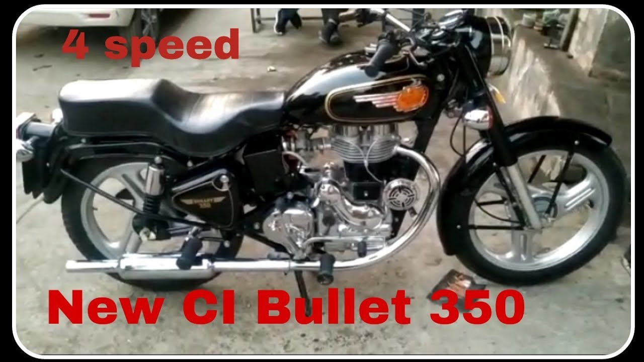 New old model bullet 350 in CI engine by Pawan bullet Ambala. - YouTube