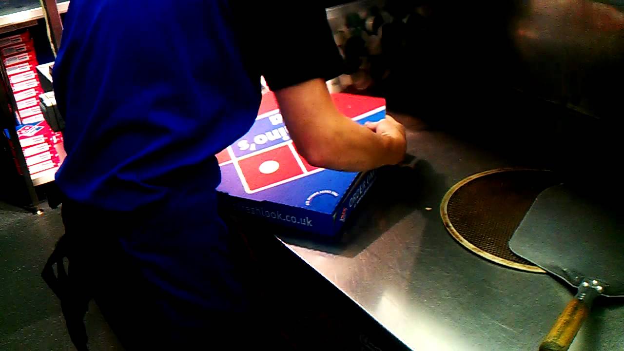 Domino's Pizza Cut Table.3gp - YouTube