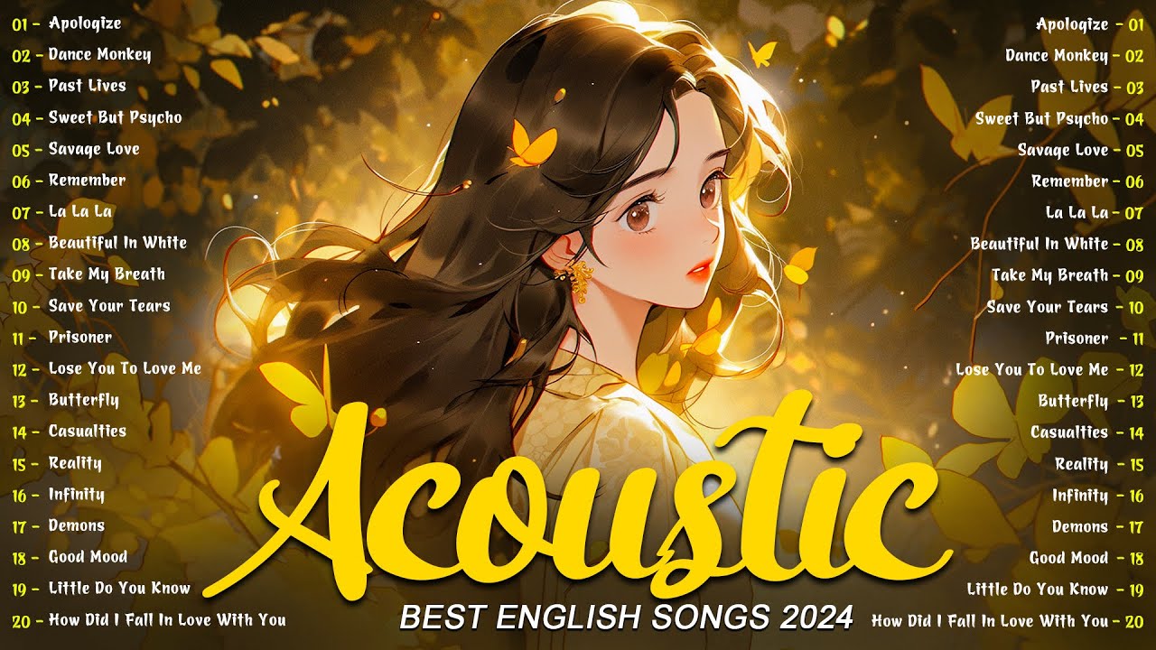 Trending Tiktok English Acoustic Cover Love Songs 2024 ️ Best Acoustic ...