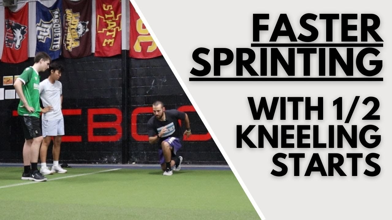 Improve Your Acceleration with 1/2 Kneeling Starts | Sprinting and ...