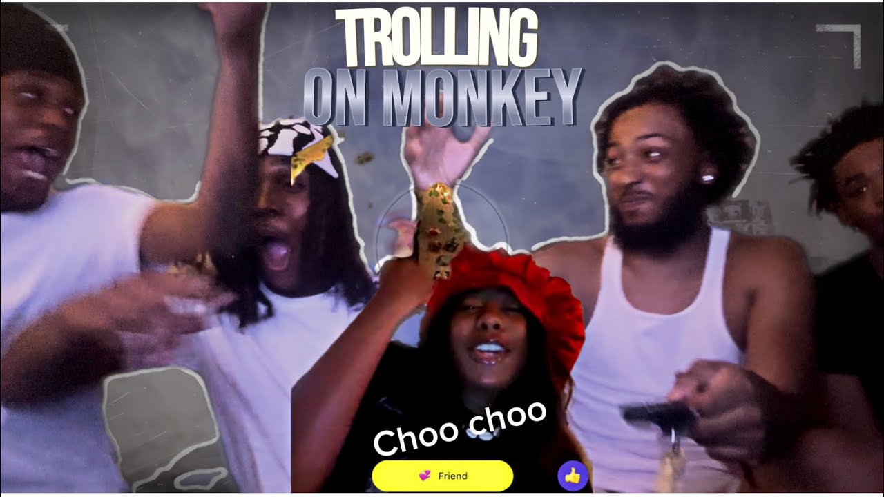 Trolling On Monkey It Got Crazy - YouTube