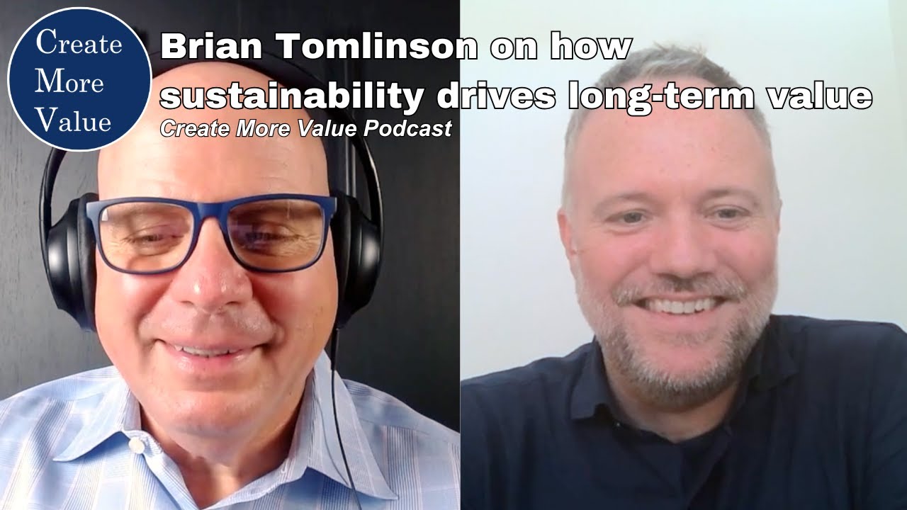 Brian Tomlinson on how sustainability drives long-term value - YouTube