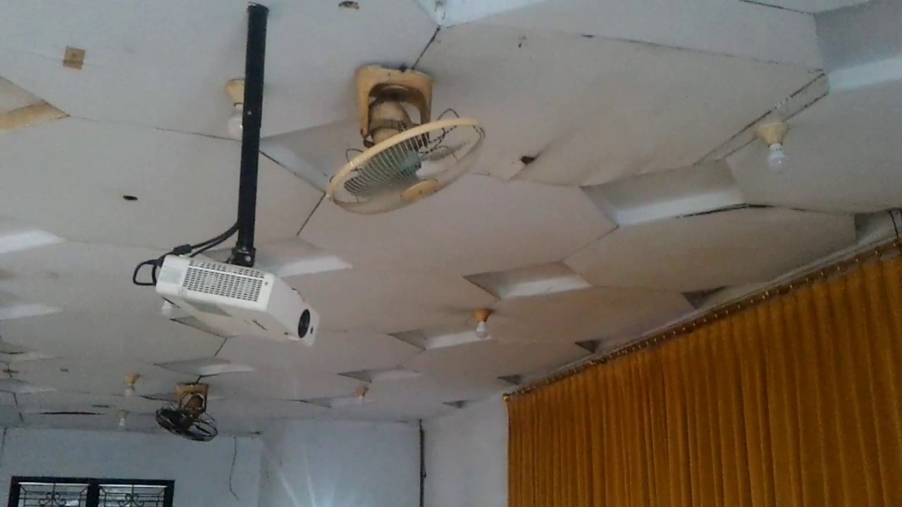 National orbit ceiling fan - YouTube