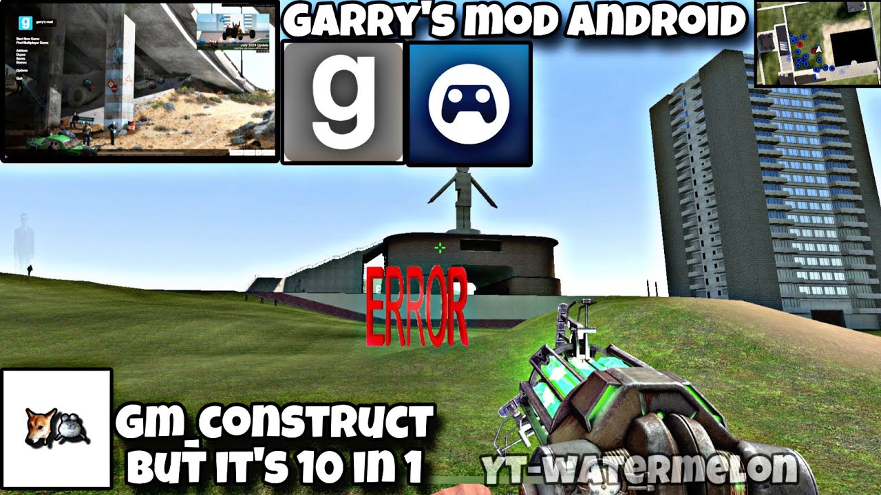 Gmod mobile gameplay (pt 4) - YouTube