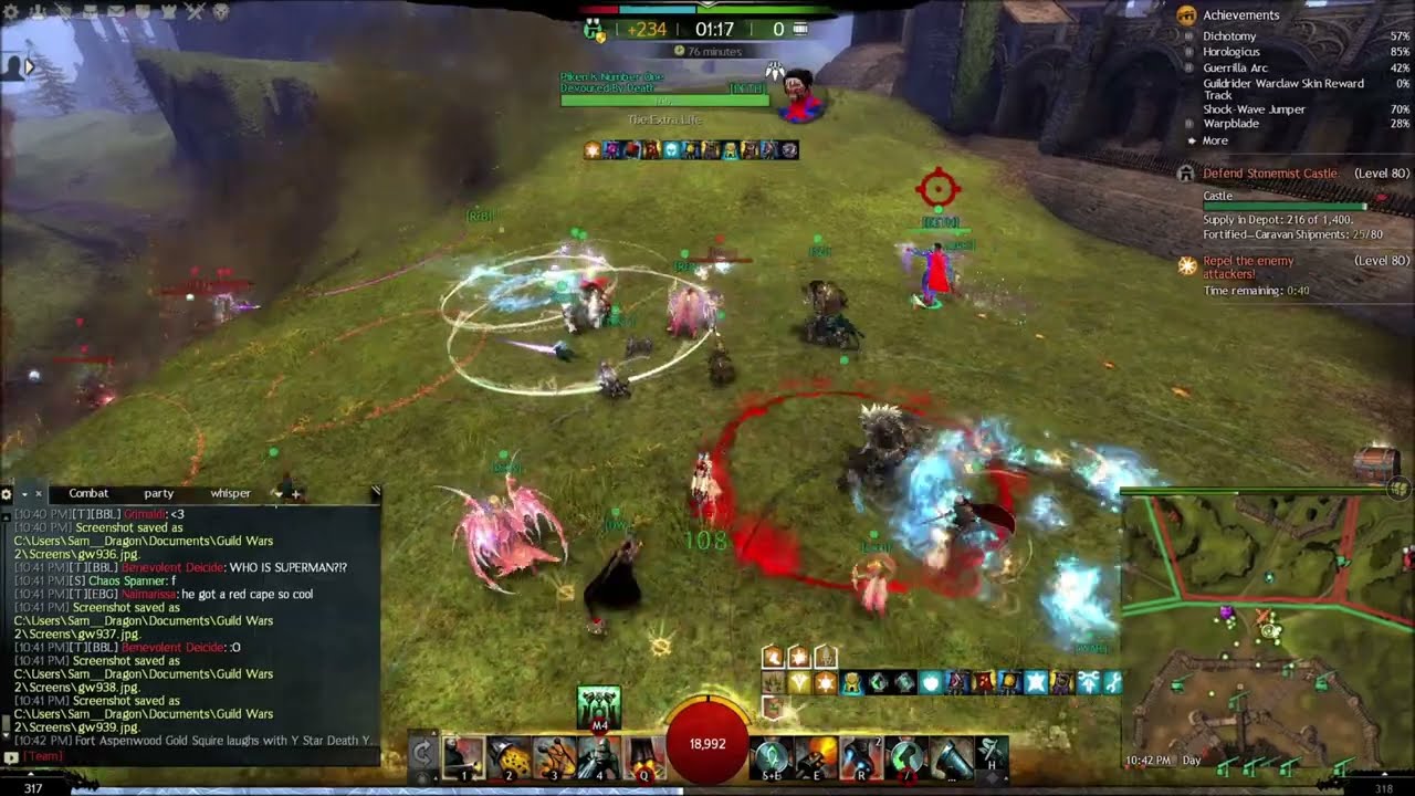 GW2 | When you SEE SUPERMAN in WvW O_O - YouTube