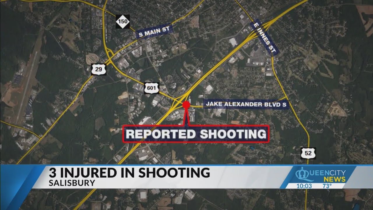 Three injured in Salisbury shooting: Police - YouTube