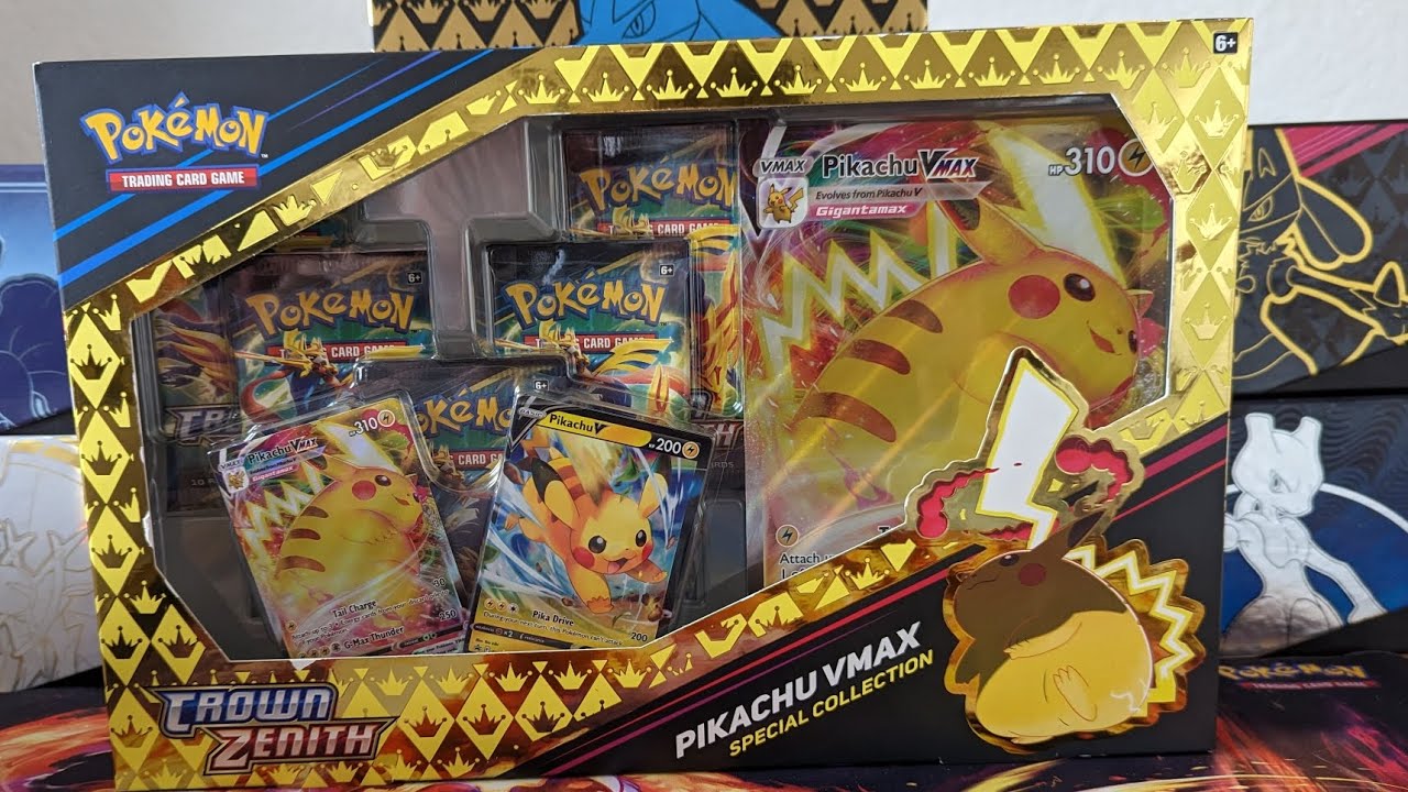 Pika Pika Wow That Card Is Off Center! Opening Pokémon TCG Crown Zenith ...