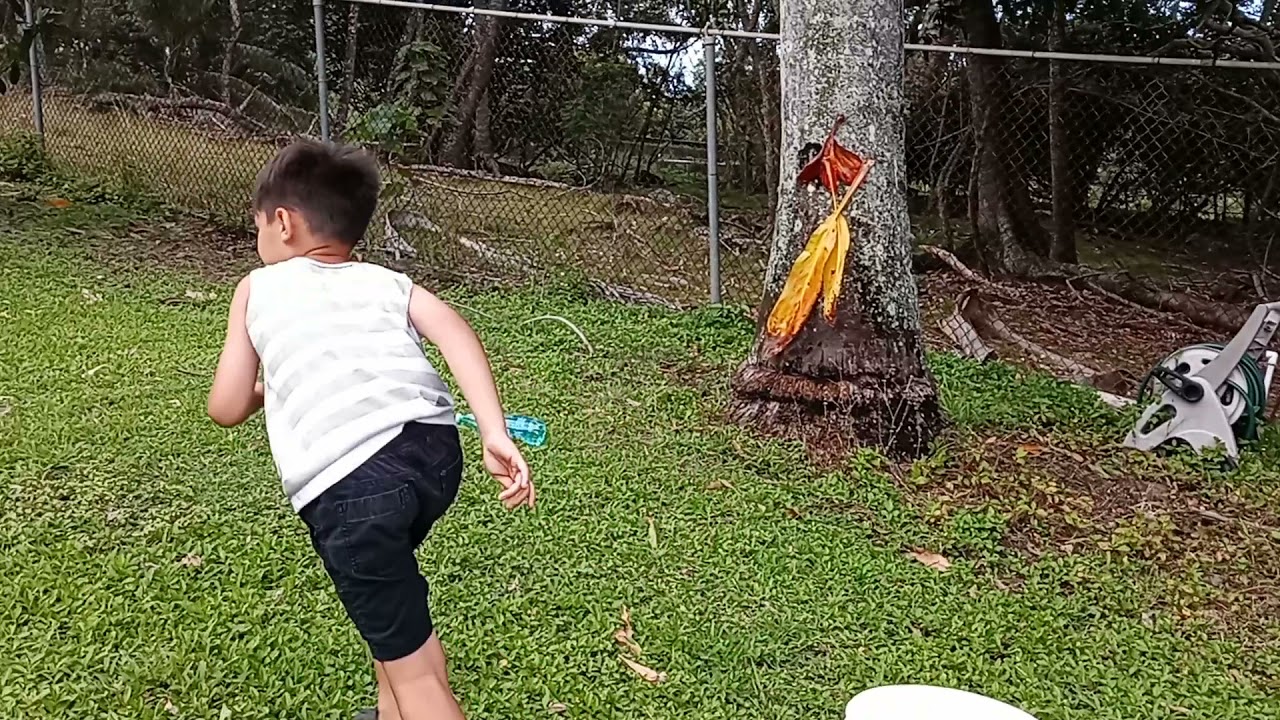 camping obstacle course! - YouTube