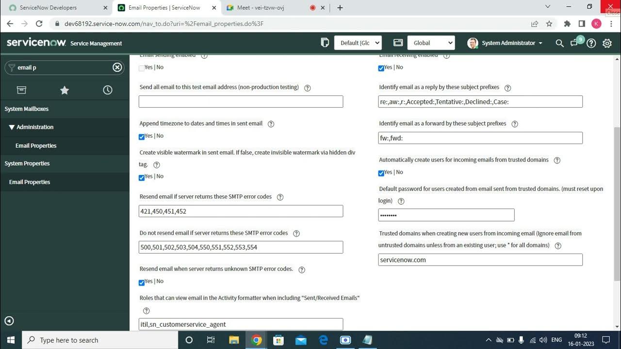 ServiceNow Inbound Actions - YouTube