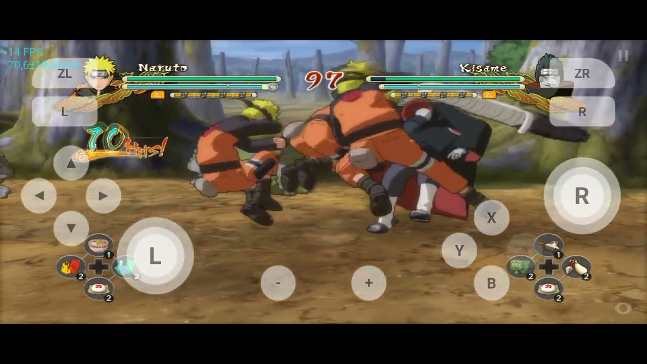 Test Main Game Naruto Storm 3 di Skyline Edge V64 HELIO G85 - YouTube