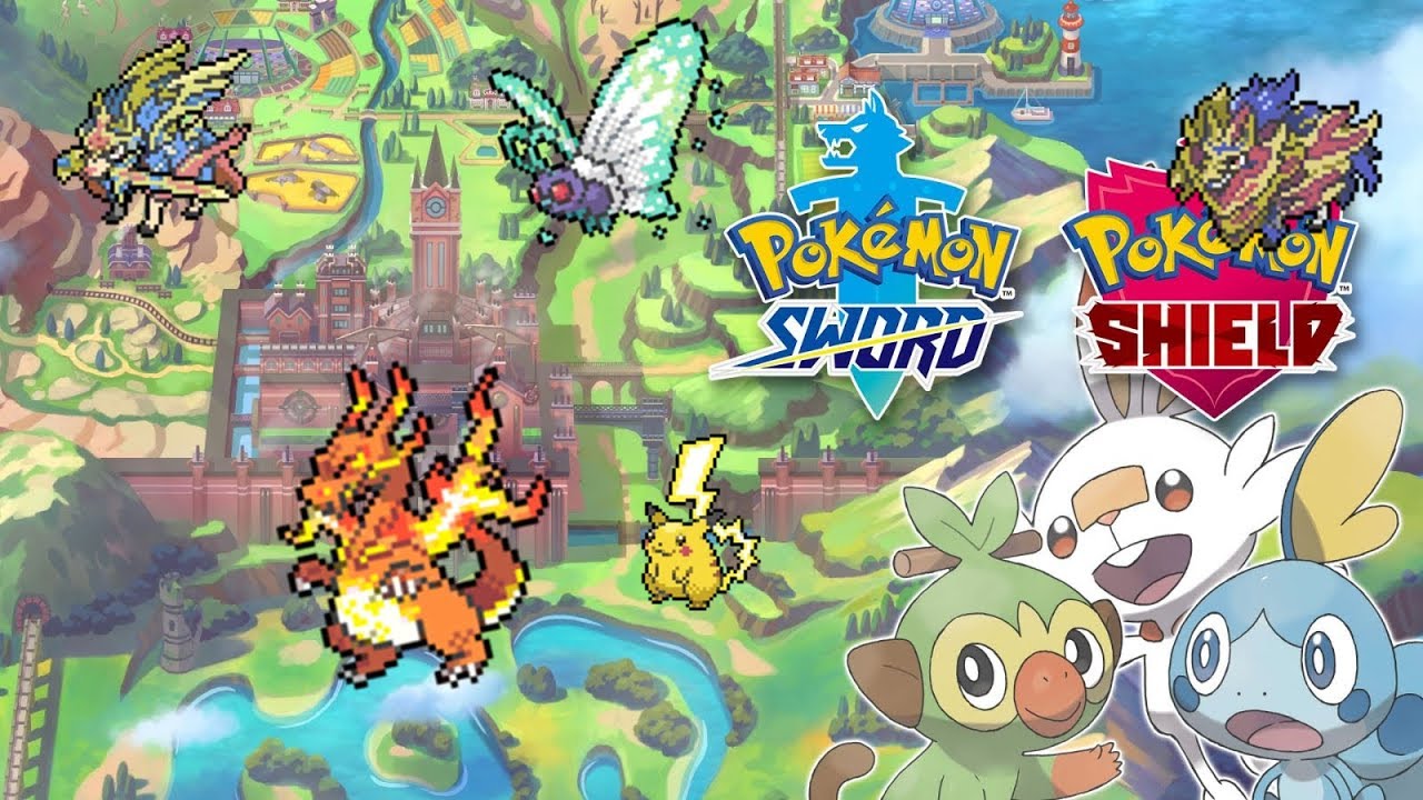 *Every POKéMON SPRITE* Pokémon Sword & Shield - YouTube