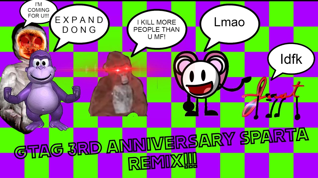 GTAG 3 YEAR ANNIVERSARY SPECIAL SPARTA REMIX - YouTube