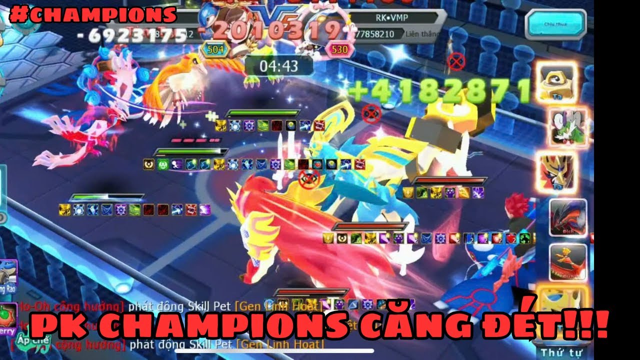 🔥 Poke Đại Chiến | PK Champions Căng Đét – Mãn Nhãn Từng Phút Giây!!! 🔥 ...