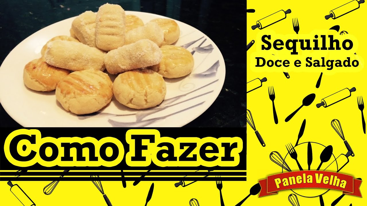 #23 Sequilho Gostoso e fácil - Como Fazer - YouTube