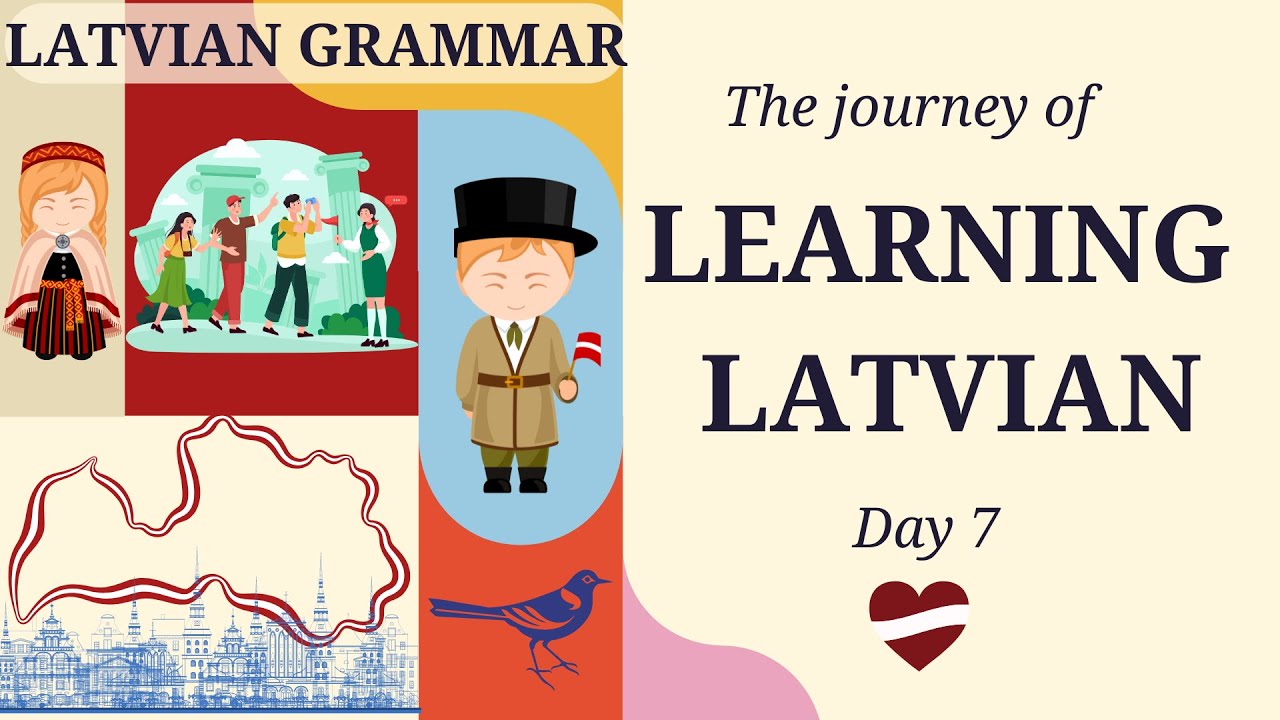 Day 7 Learn speaking Latvian: Latvian grammar |Verb to go conjugation ...