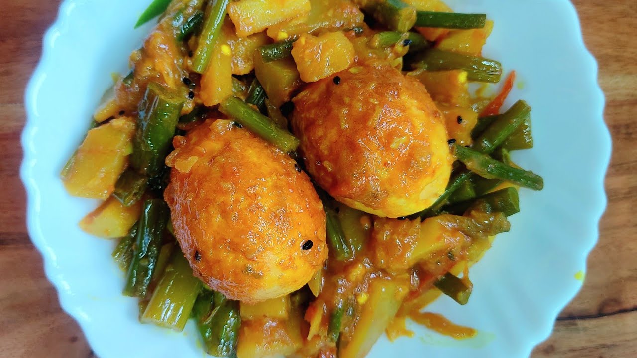 পিঁয়াজ কলি ও ডিম দিয়ে সেরা স্বাদের রেসিপি | Peyaj Koli Recipe in ...