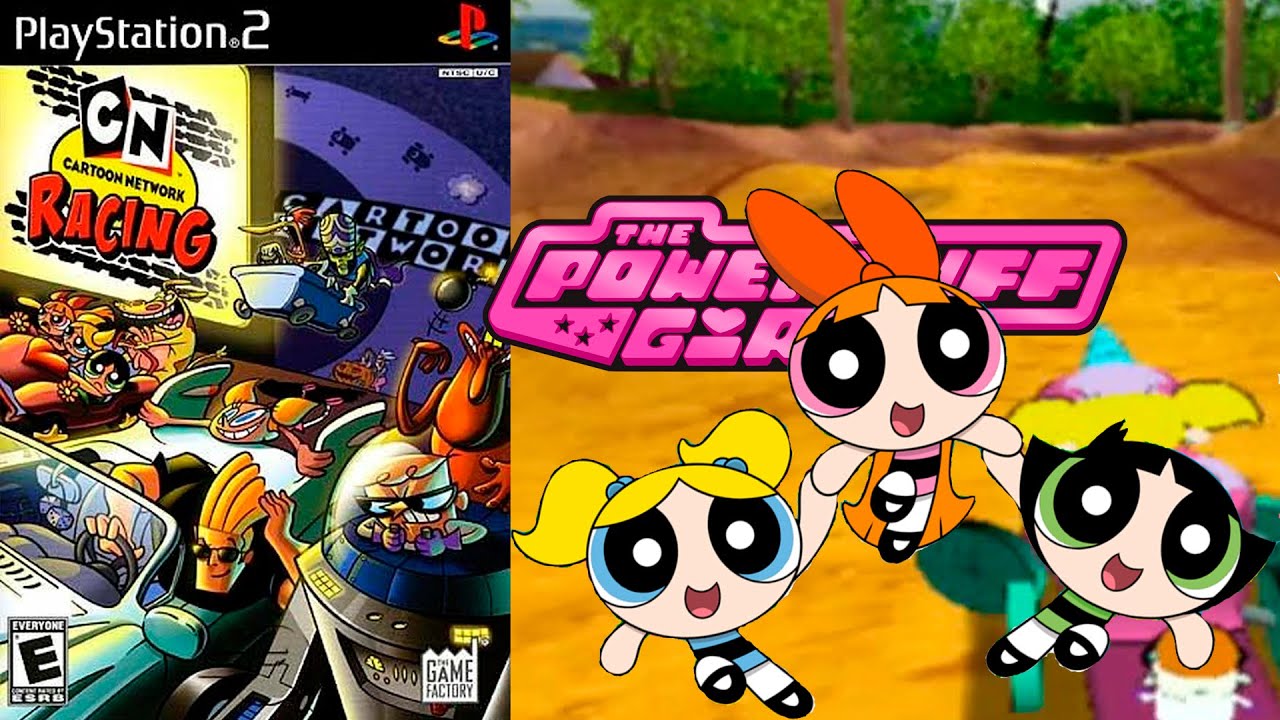 Супер Турнир: Cartoon Network Racing на PlayStation 2 #11 Powerpuff ...
