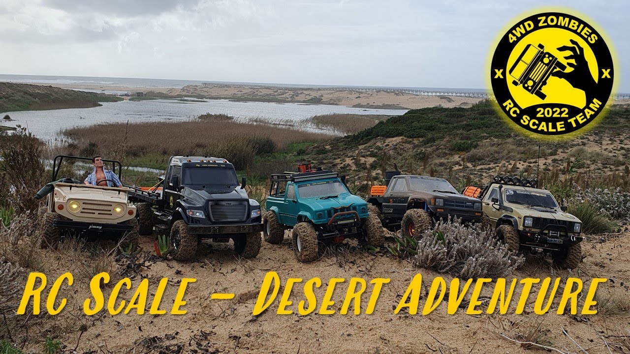 4WD ZOMBIES - RC SCALE - DESERT ADVENTURE - YouTube