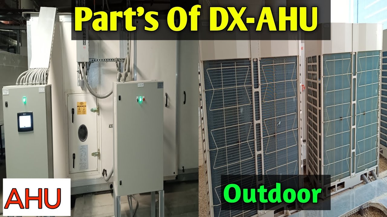 Part s Of DX AHU In HVAC System YouTube