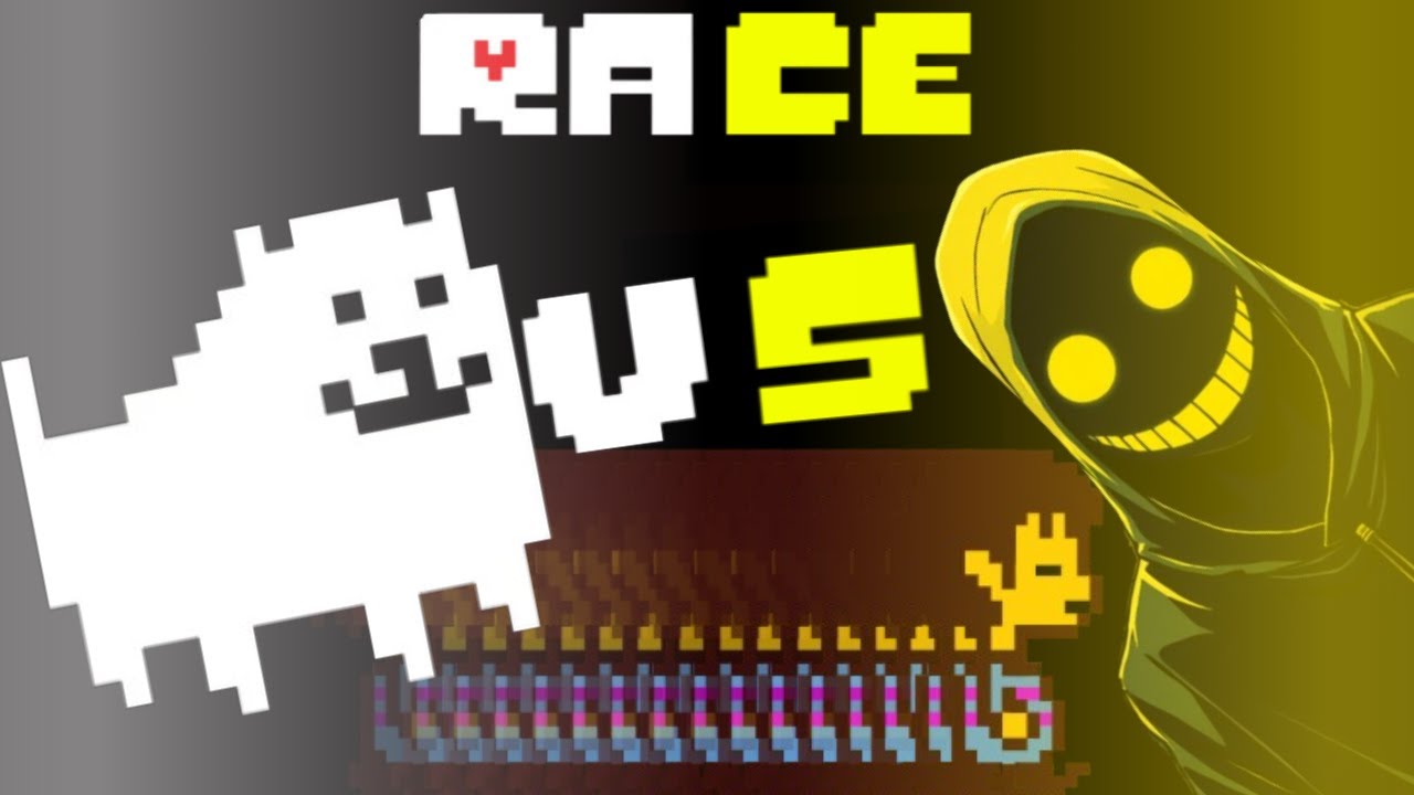 RACE CONTRE SHINY DRAGONSCALE - speedrun undertale neutral glitchless ...